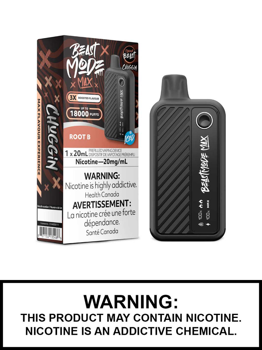 Root B Iced Chuggin Flavour Beast Beast Mode Max Vape – Vape360