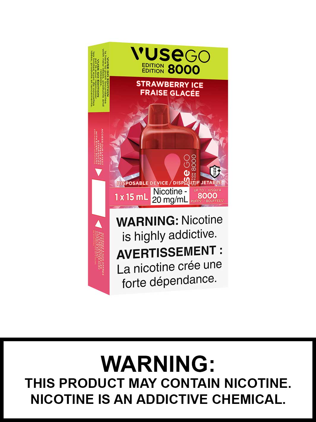 Vuse Go 8000 Disposable Vape, 8000 Puffs – Vape360